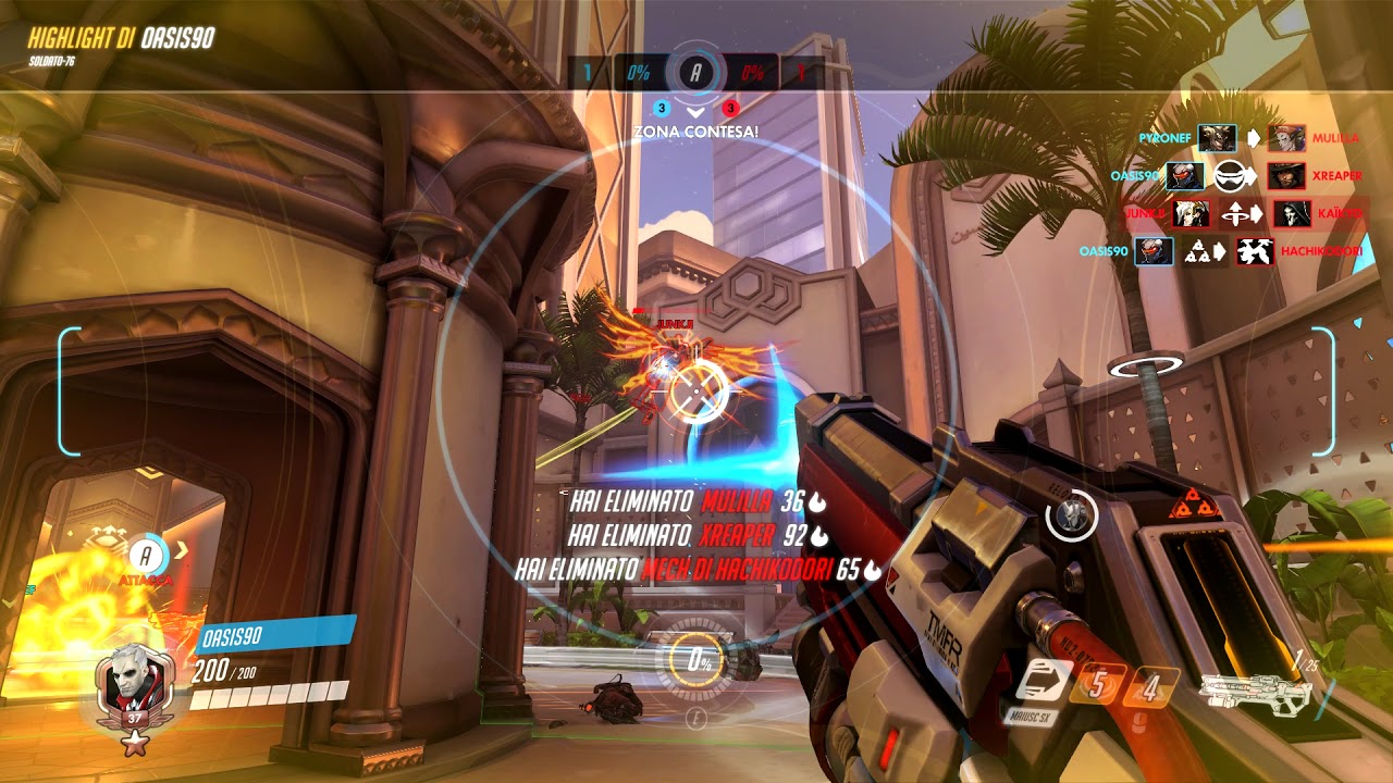 Overwatch - Soldier 76 Ultimate - YouTube