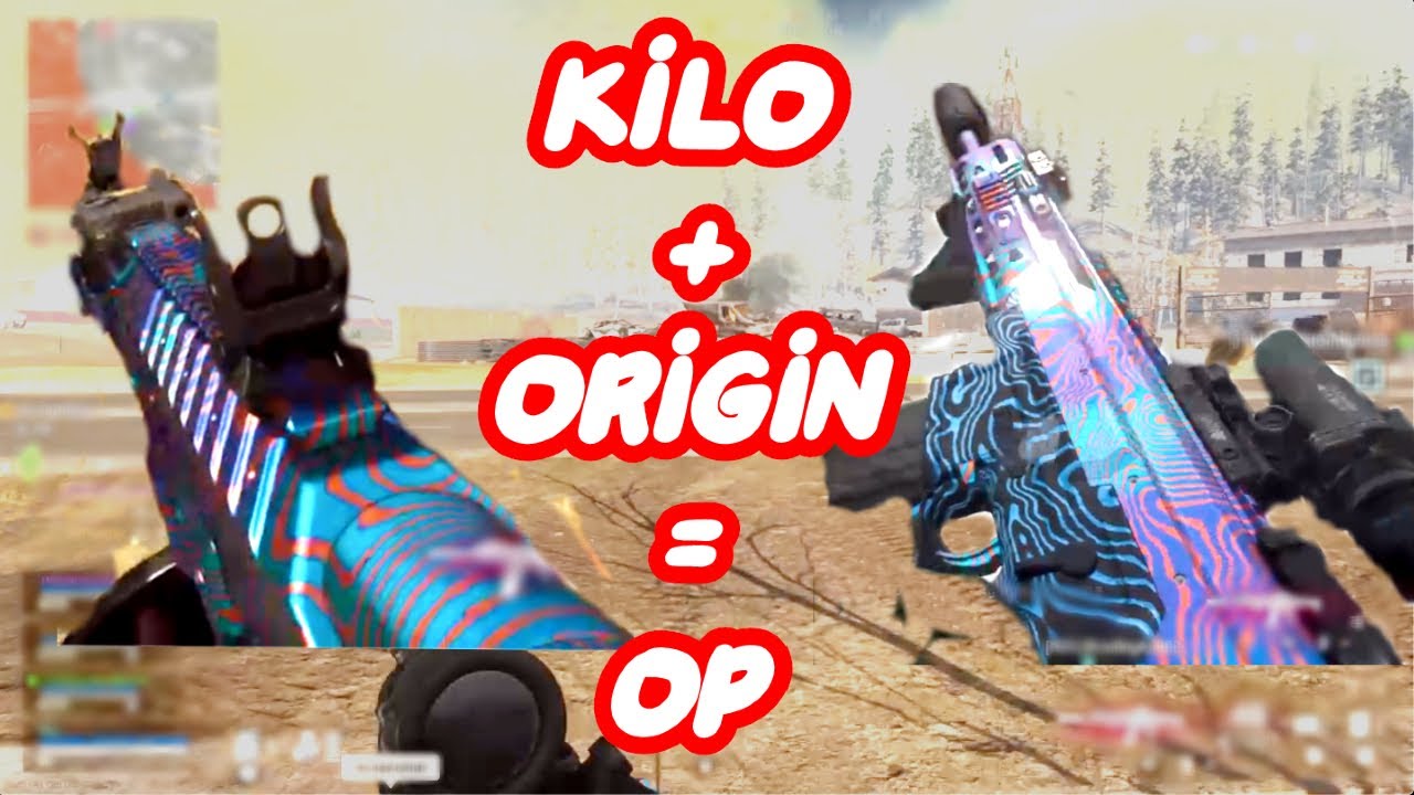 CRAZY CLASS IN WARZONE *KILO + ORIGIN = OP* (WARZONE HIGHLIGHTS) - YouTube
