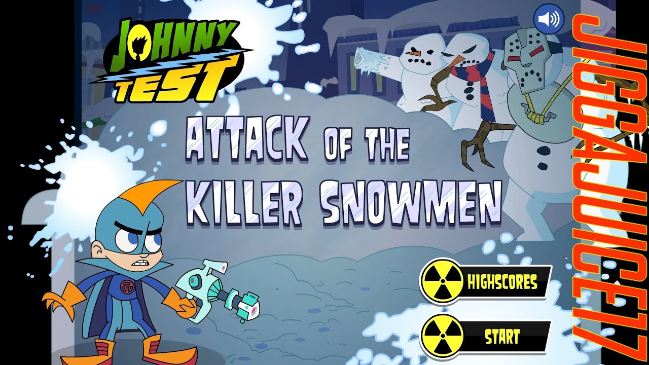 Johnny Test - Attack of the Killer Snowmen Flash Game (No Commentary ...