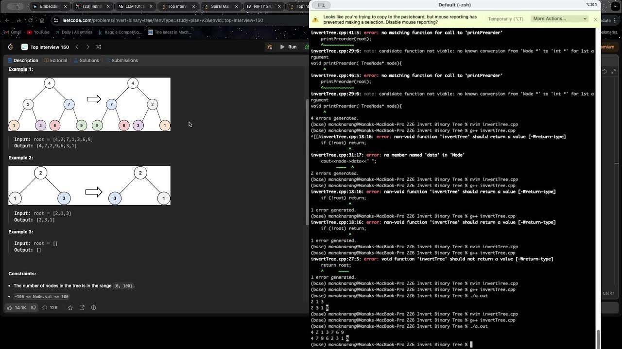 Invert Binary Tree - YouTube