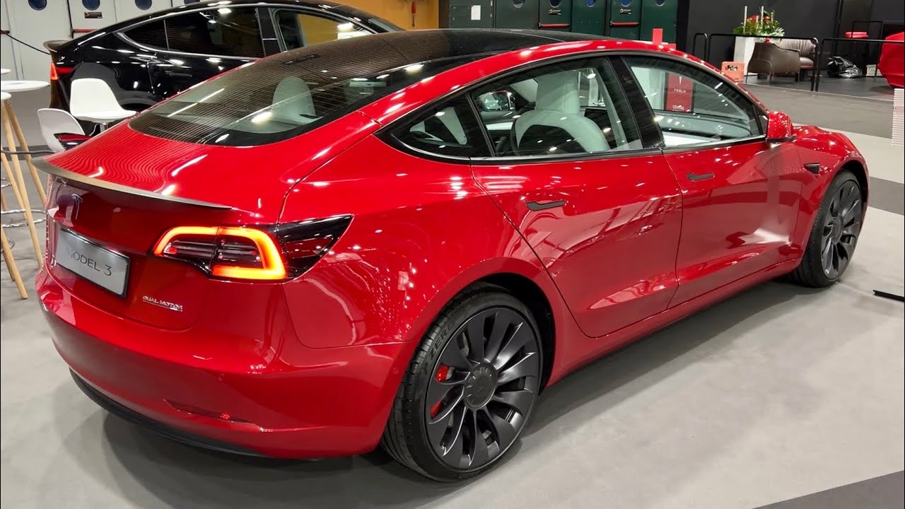 TESLA MODEL 3 Performance 2022 - FIRST LOOK & visual REVIEW (exterior ...