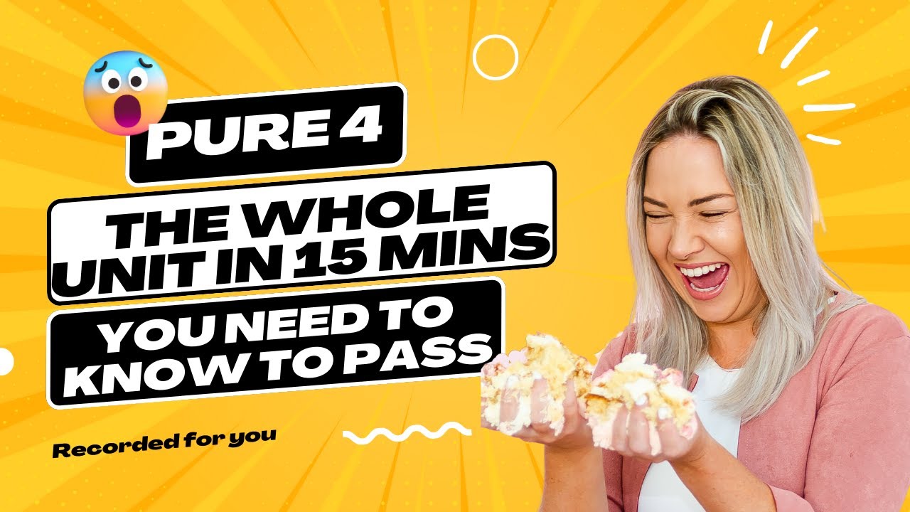 The whole of A Level Pure 4 Mathematics in 33 mins - YouTube