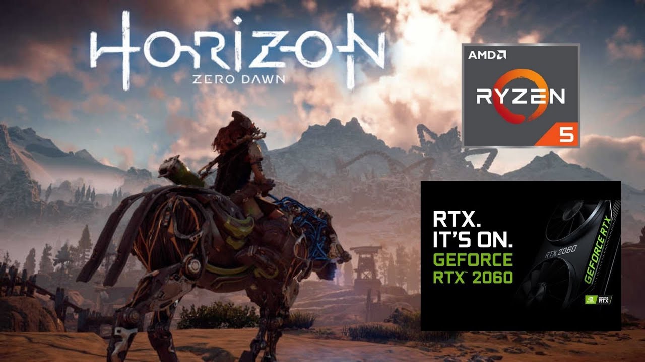 HORIZON ZERO DAWN ON RTX 2060 AND RYZEN 5 3500X ULTRA GRAPHIC SETTINGS ...