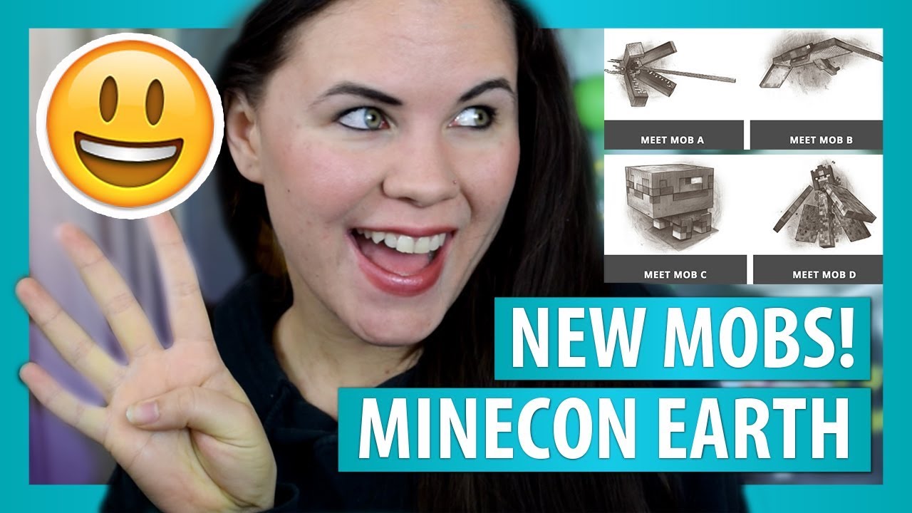 ⛏ MINECON EARTH! VOTE FOR YOUR FAVOURITE MOB! 😁 | Minecraft | Chani_ZA ...
