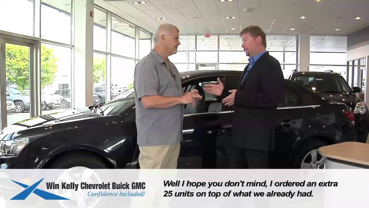 Win Kelly's Memorial Sale Event Cruze lease of $89 - YouTube