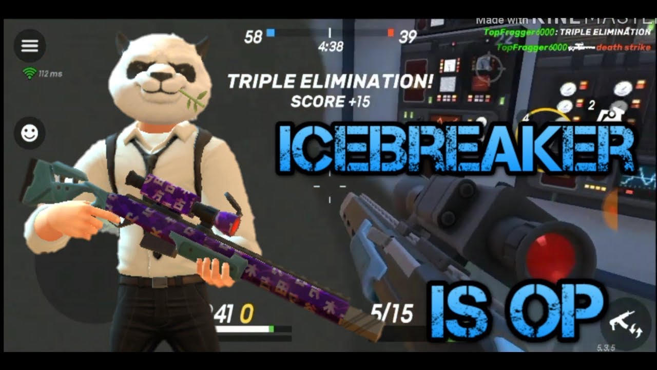 Icebreaker is overpowered! (It's underrated fr) |Guns of Boom - YouTube