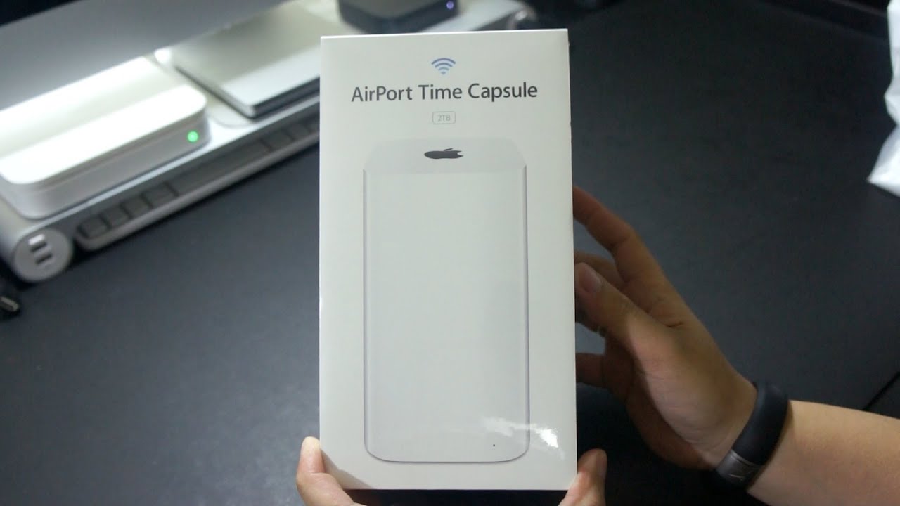 Apple Airport Time Capsule 2013 Unboxing - YouTube