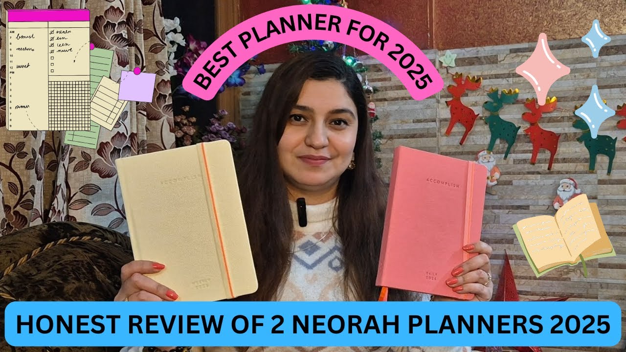 HONEST Review of NEORAH PLANNERS 2025 - Colorful & Insightful Planners ...