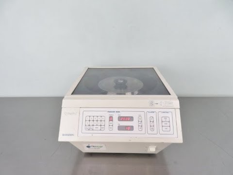 Thermo Shandon Cytospin 3 Cytocentrifuge for Sale - YouTube