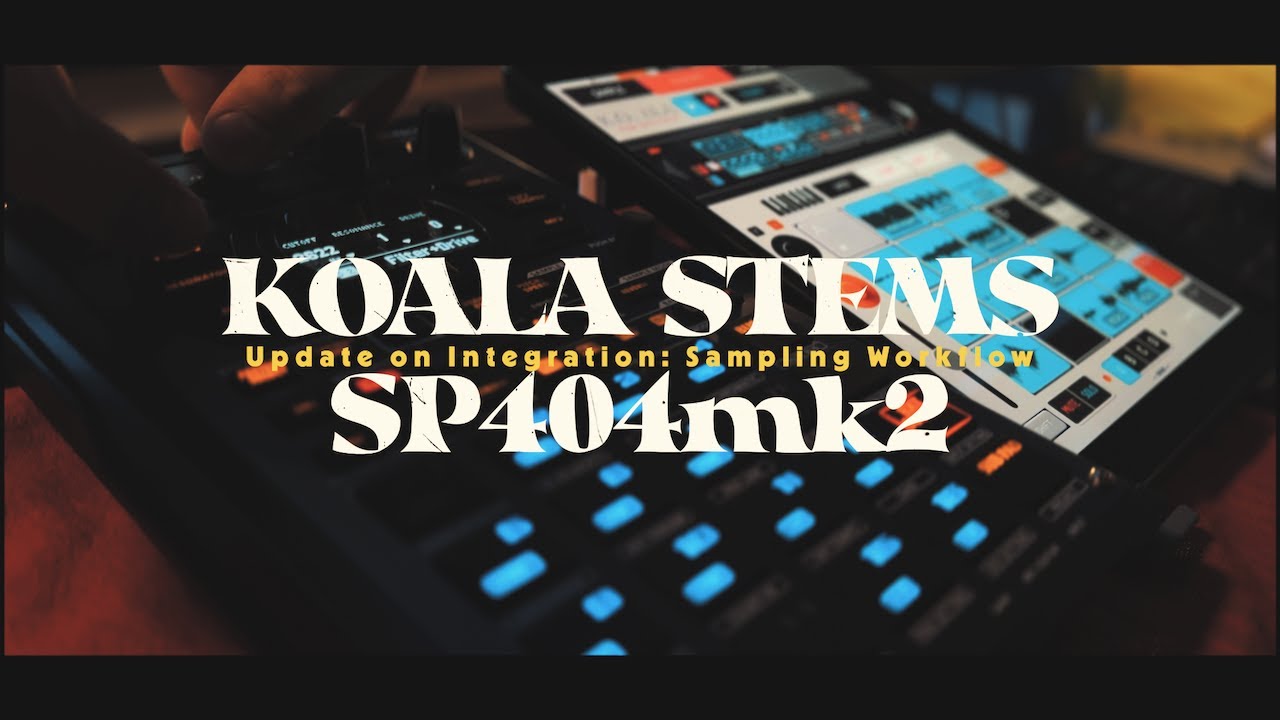 How to Make a Hip Hop Sampling Beat with SP404mk2 & Koala Sampler ...