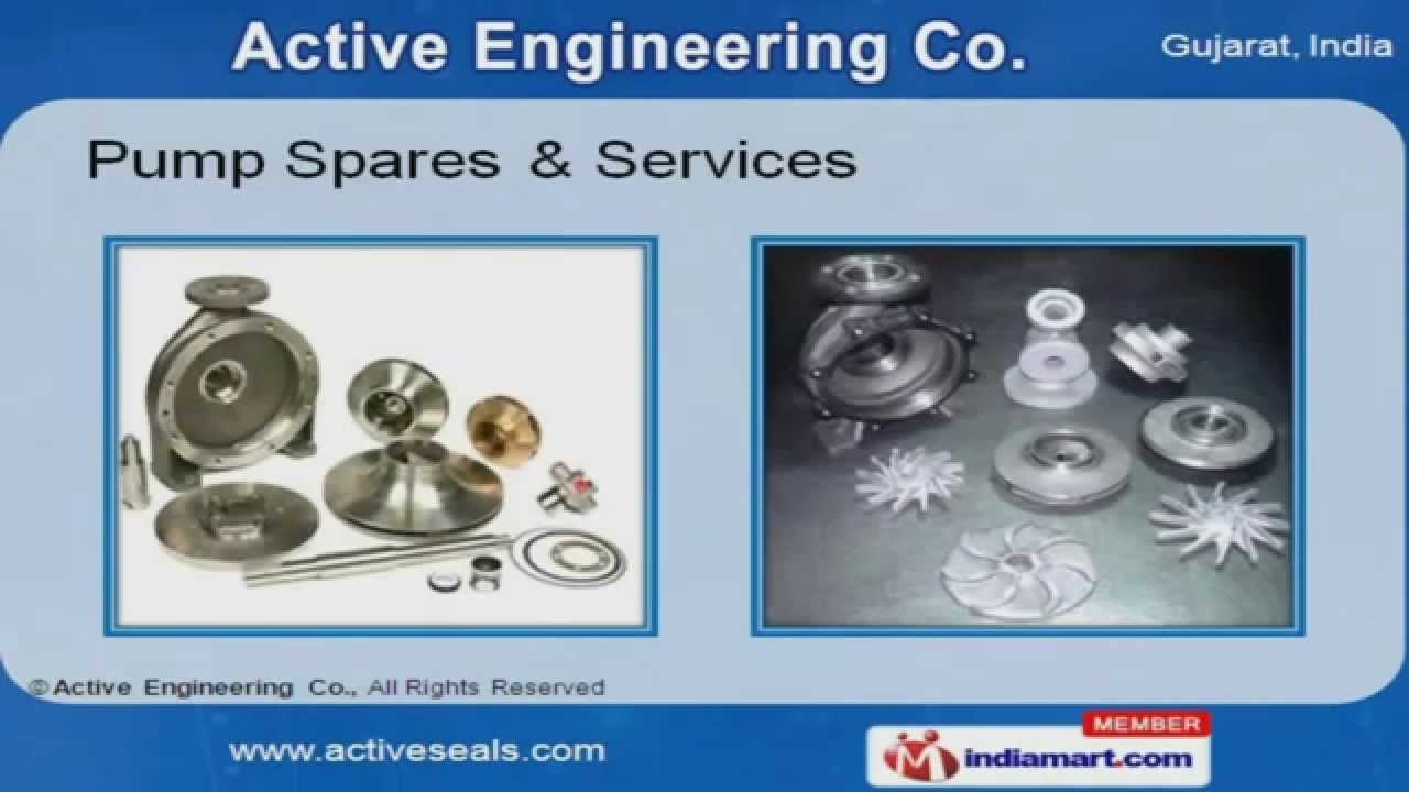 Mechanical Seals by Active Engineering Co., Ahmedabad - YouTube