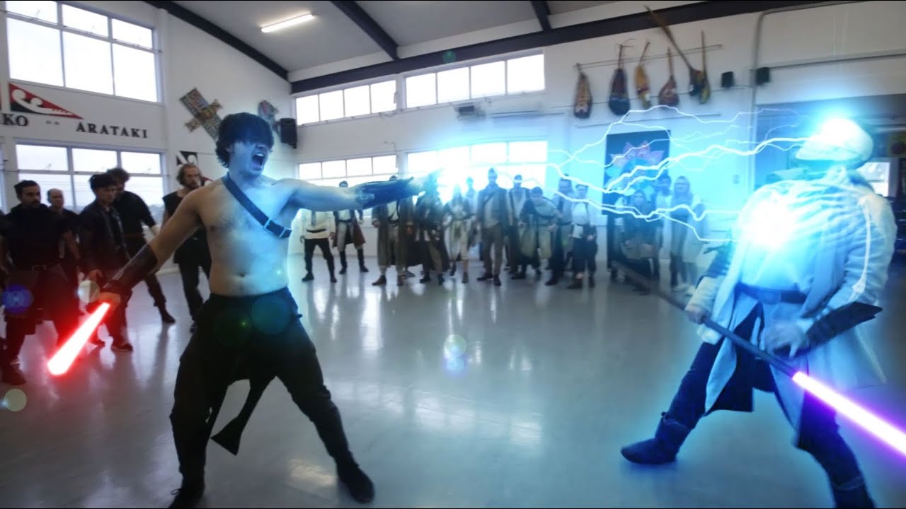 SOME JEDIS performed and edited by students at the new Zealand stage and screen combat school ...