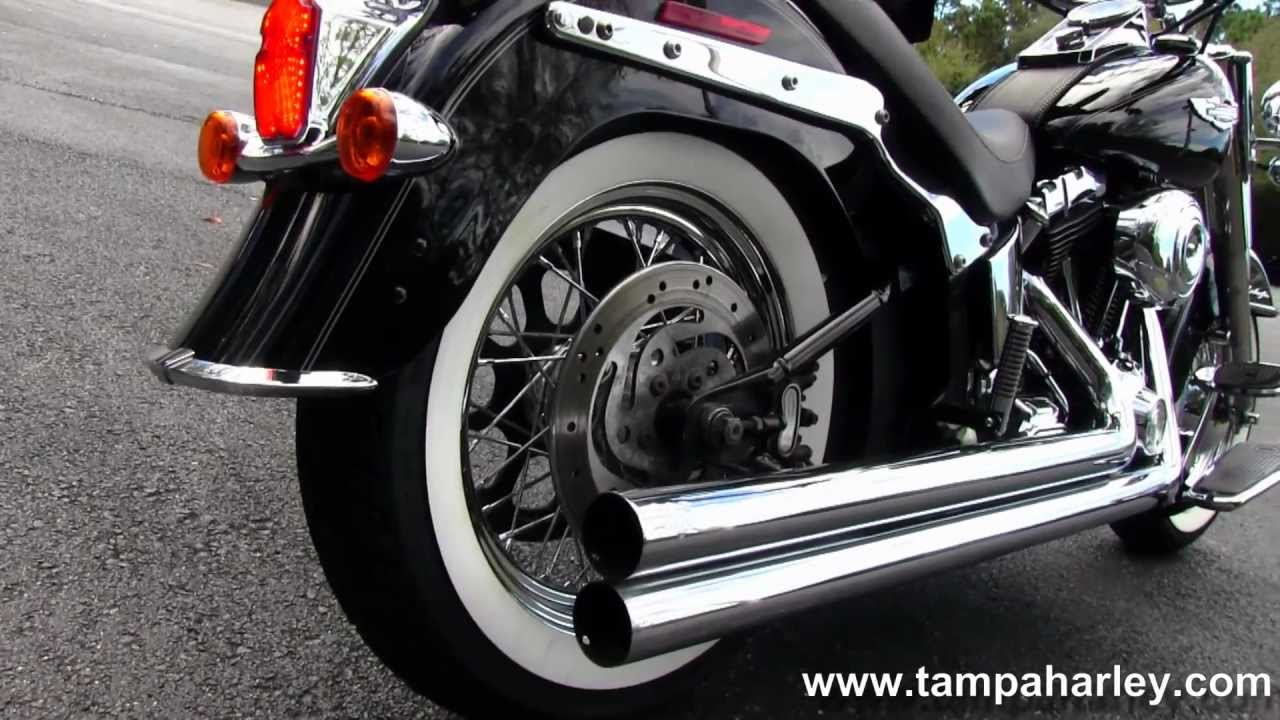 Used 2005 Harley-Davidson FLSTN Softail Deluxe with Vance & Hines ...