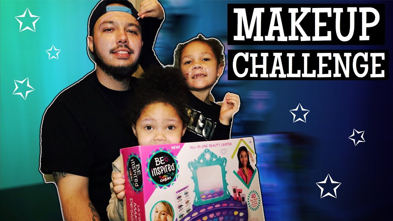 Daddy Makeup challenge - YouTube