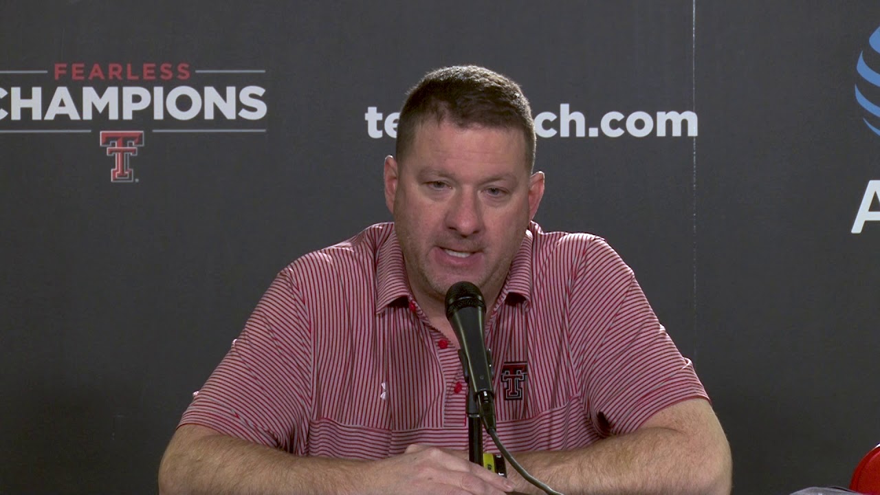 Texas Tech Basketball - Press Conference - YouTube