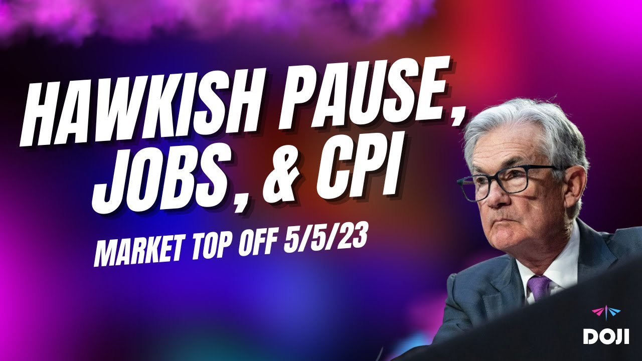 Hawkish Pause, Jobs Report, and CPI: Bulls vs Hawks in 90 Seconds⏱️💥🦅 # ...