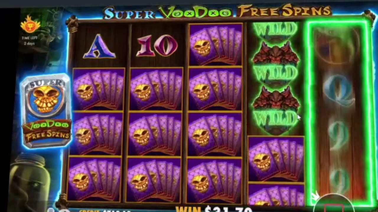Voodoo magic slot! Full Screen top symbol!!! - YouTube