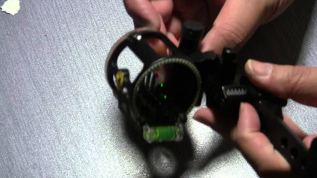 Trophy Ridge Micro Alpha V5 Sight - YouTube