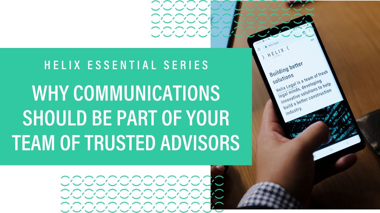 Helix Essential Series // Why communications should be part of your ...