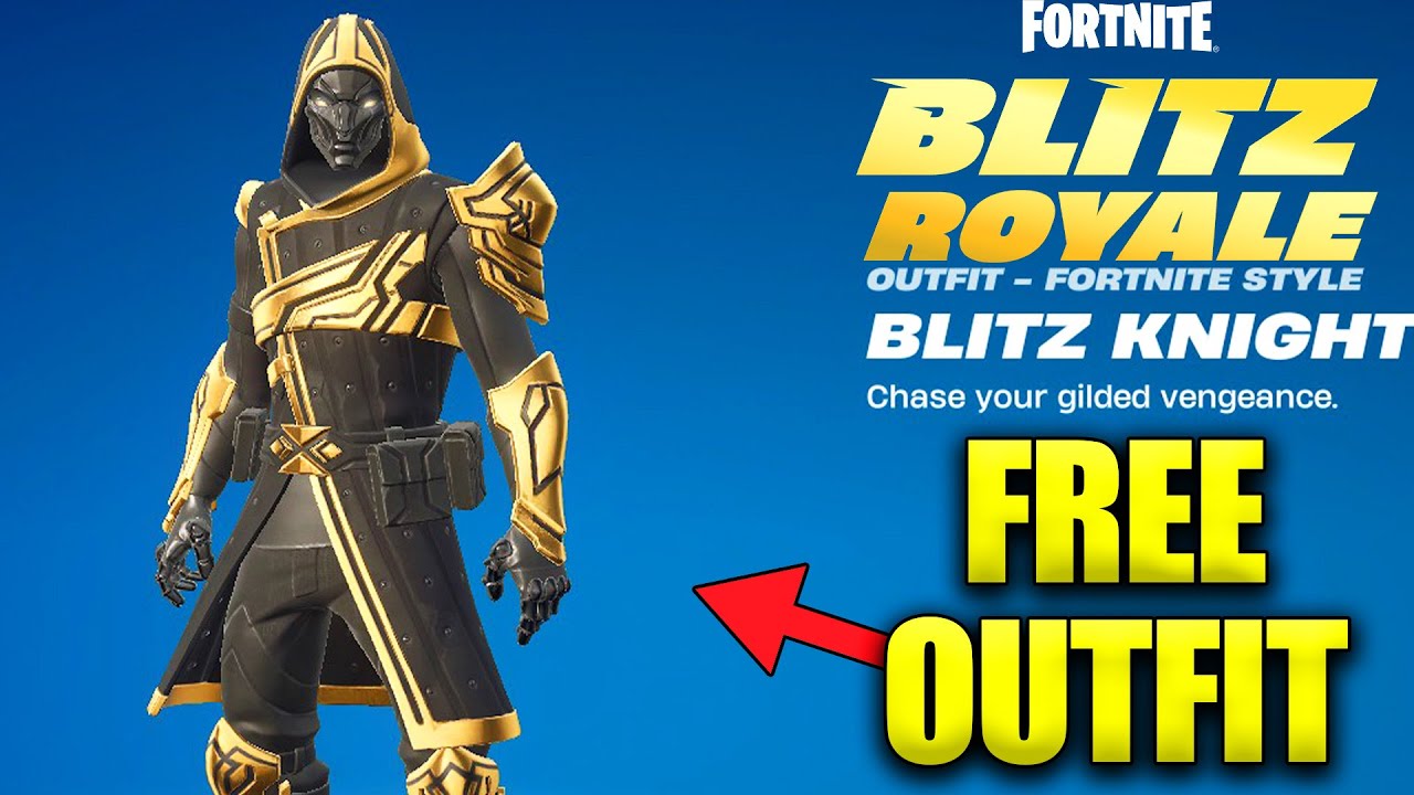 Free Blitz Knight Outfit! New Blitz Royale Fortnite Mode Tips & Tricks! - YouTube