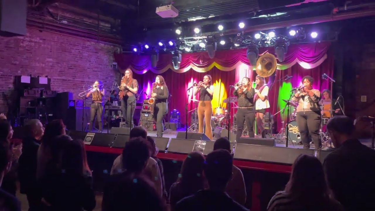 New York Nawty (Brass Queens Original) into Lady Marmalade (cover) LIVE ...