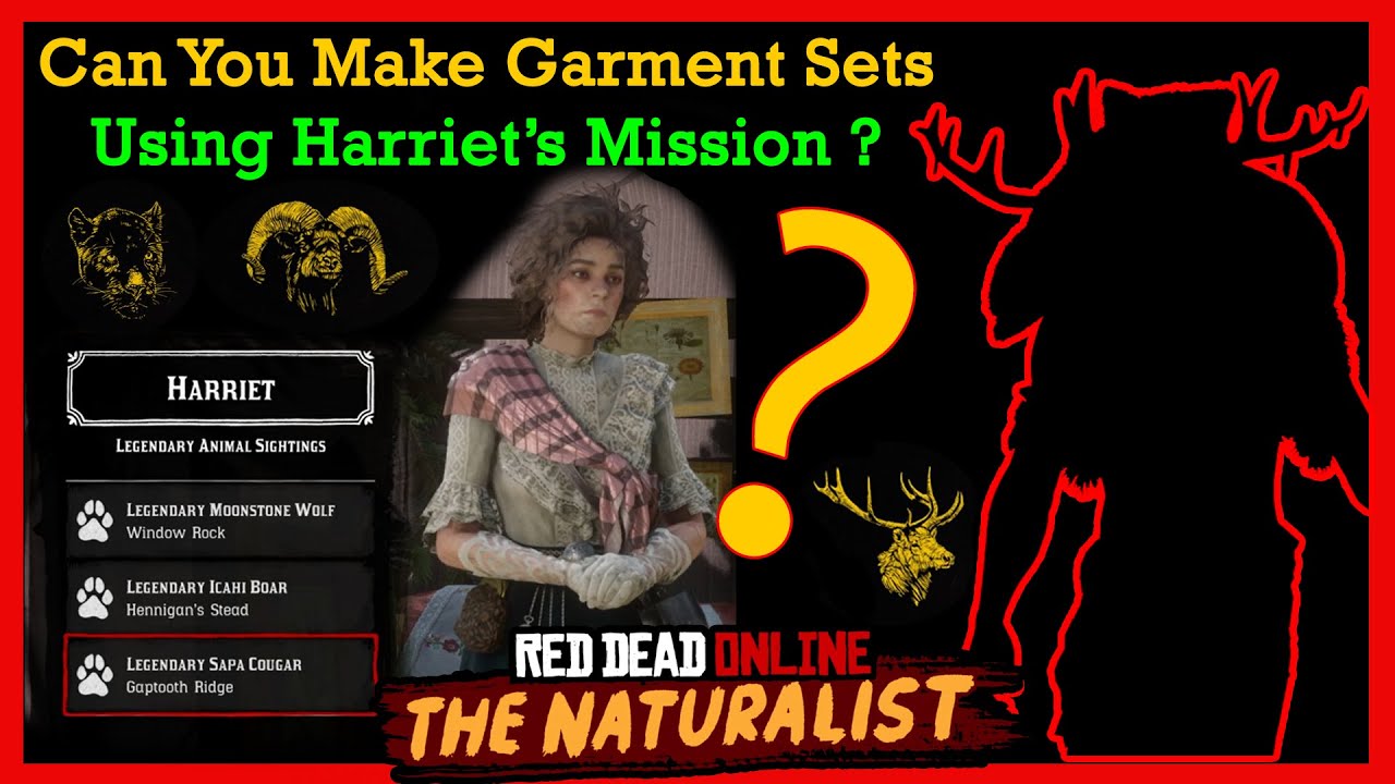Can We Make Legendary Animal's Garment Set using Harriet's Mission ...