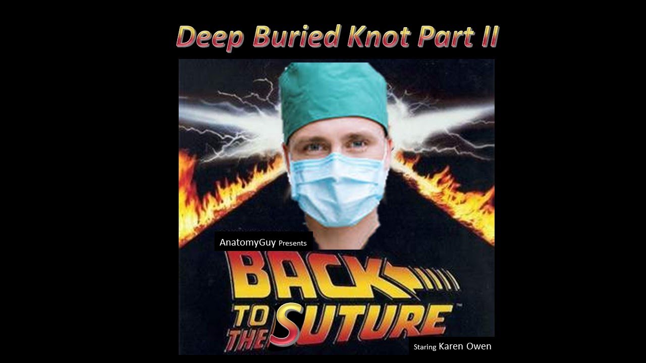 Back To The Suture Deep Buried Knot Pt 2 - YouTube
