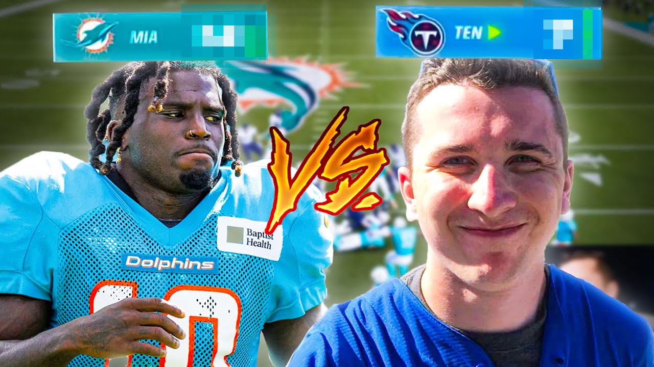 Tyreek Hill Vs. TDBarrett In Madden! - YouTube