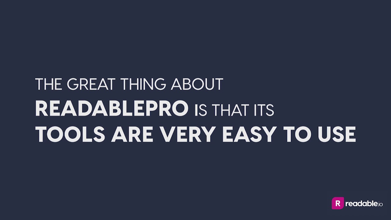 ReadablePro walkthrough: text tool - YouTube