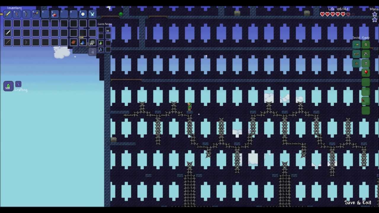 Let's Play Terraria - Adventure! (Zelda map) - 2 - YouTube