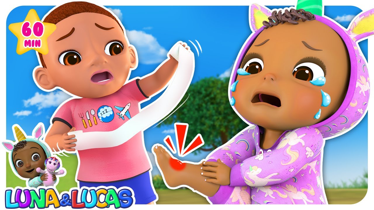 Boo Boo Song | Baby Got Hurt Song | Nursery Rhymes for Kids | Luna ...