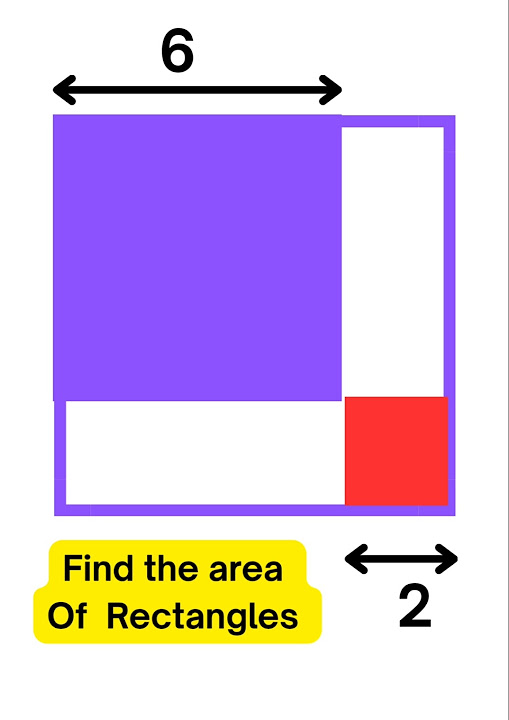 Find areas of rectangle #maths #rectangle #square - YouTube