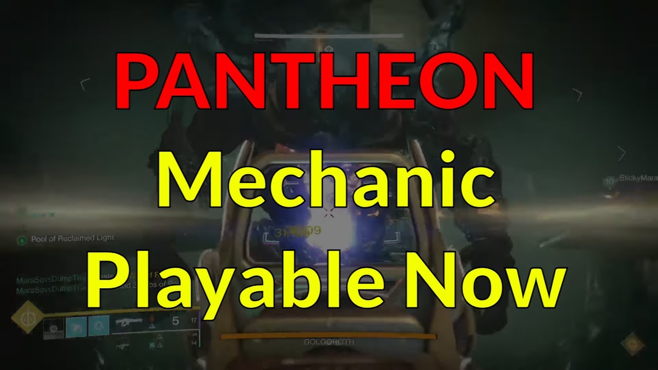 Pantheon Change Playable In Game Right Now - YouTube