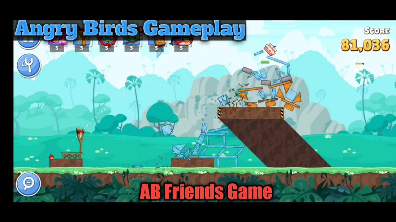 AB Friends New Video Game :- Angry Birds Gameplay Videos - YouTube