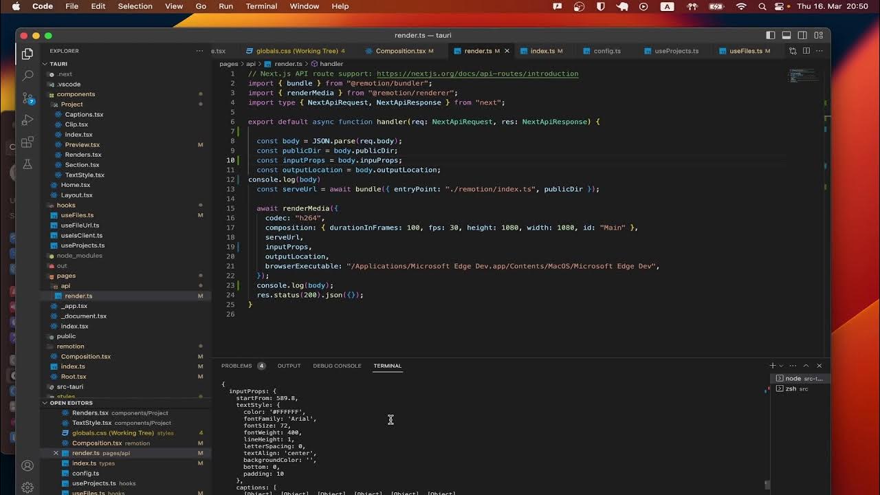 Coding Captionize - a simple mac app, where you can add captions and clip your videos - YouTube