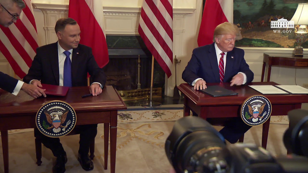 President Trump Participates in a Joint Signing Ceremony with the ...