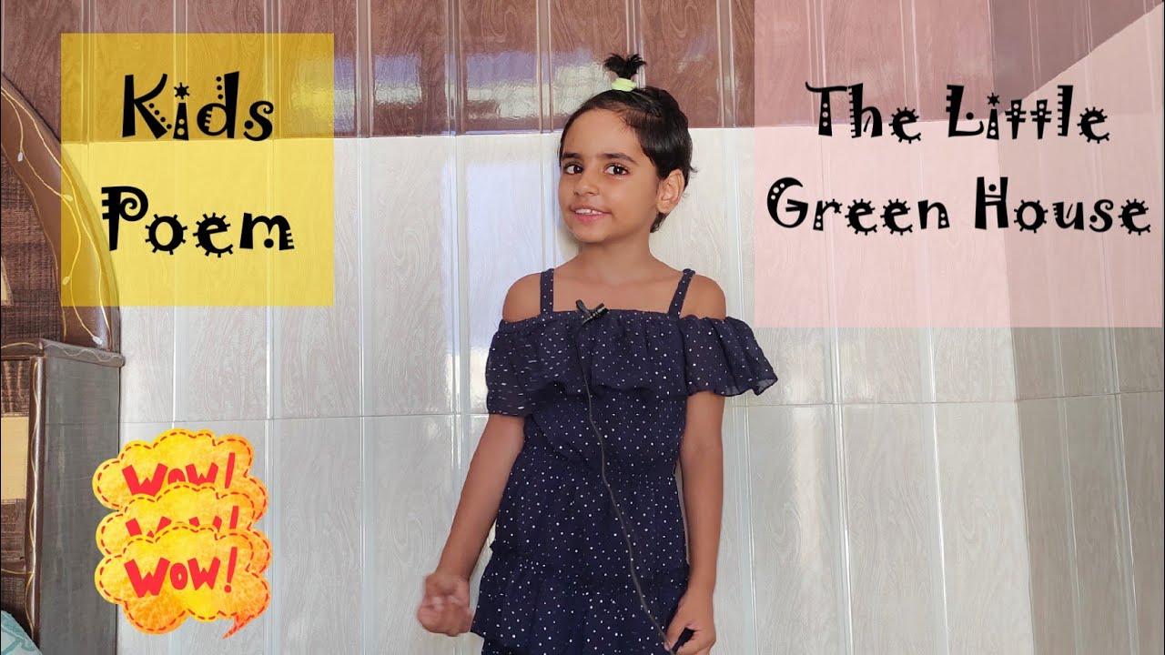 The Little Green House | Kids Poem | - YouTube
