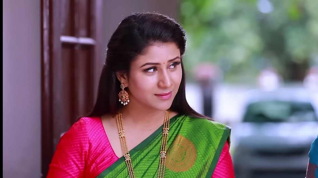 Iniya serial heroine..Simple makeup look..#iniya #tamilserial #makeup # ...
