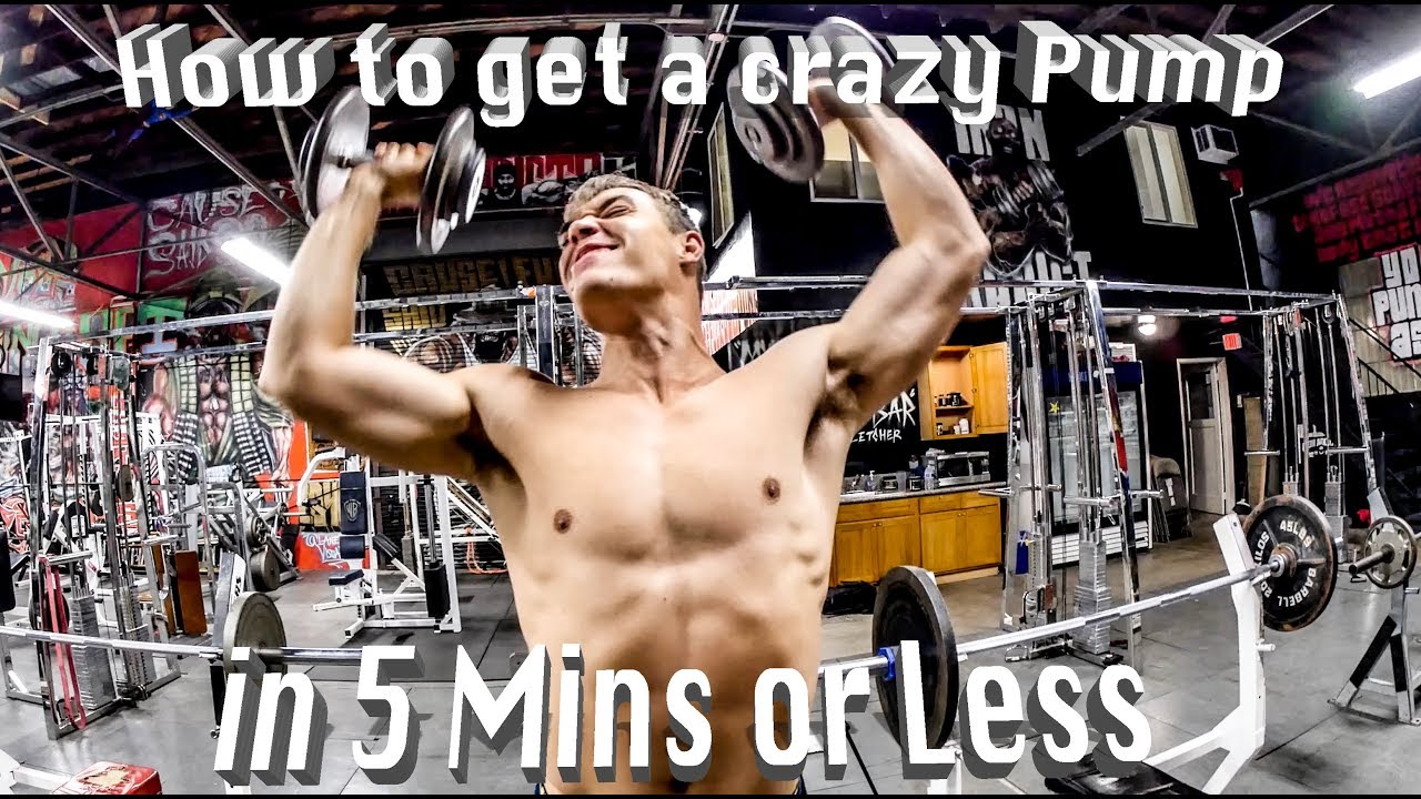 How to Get a Pump in 5 min or less - Most Ridiculous Pump Workout of ...
