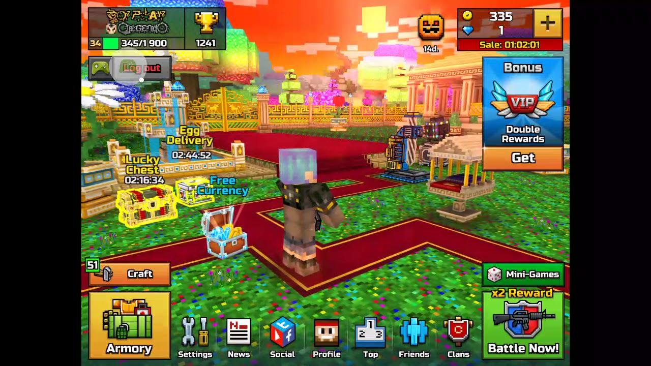 Pixel gun 3d guns in sandbox still working 😱😨😰 - YouTube