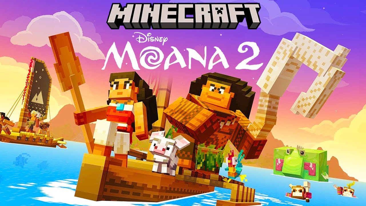 Minecraft: Moana 2 DLC - Full Let's Play (Full Game) - YouTube