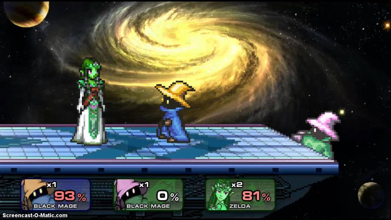 ssf2 black mage test ITA - YouTube