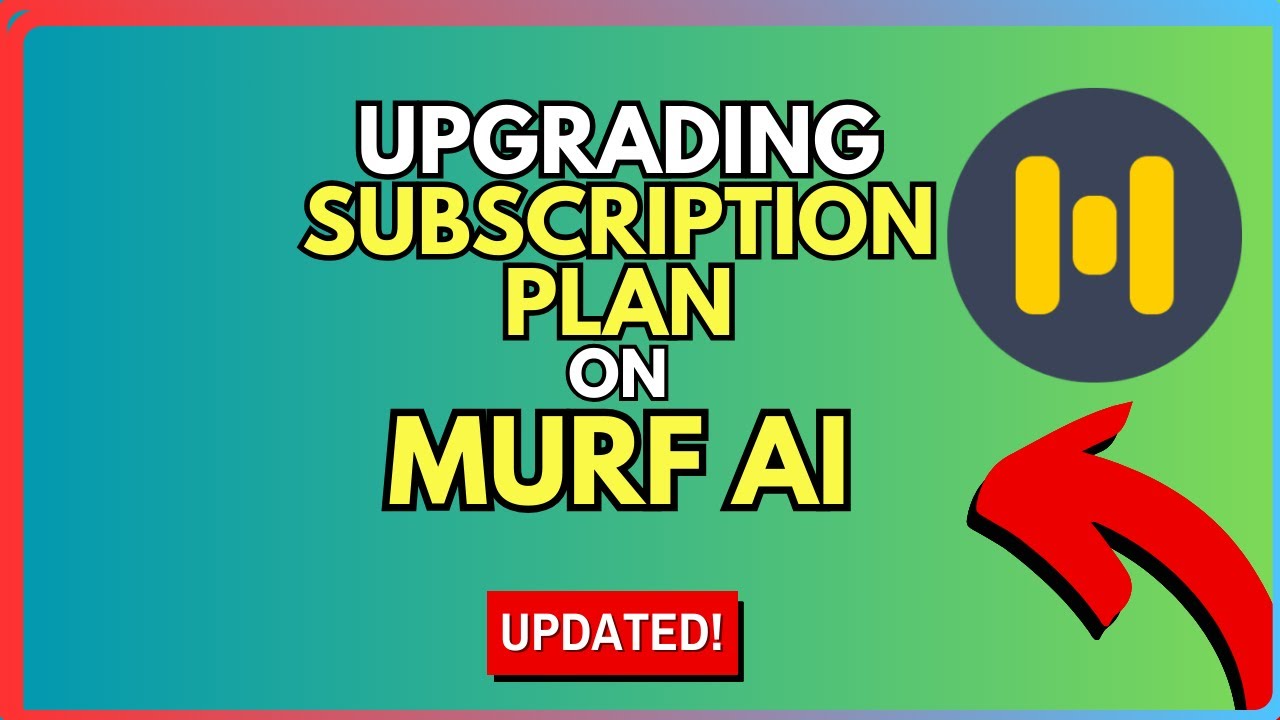 How to Upgrade Your Subscription plan on Murf AI - YouTube