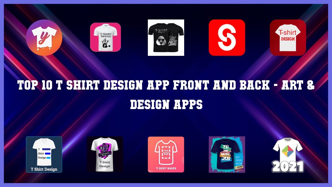Top 10 T Shirt Design App Front And Back Android Apps - YouTube