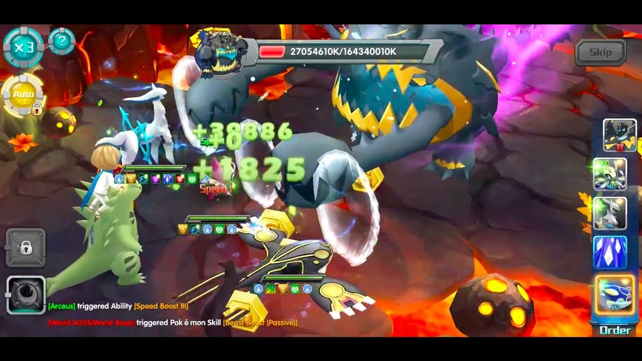 Pocket Arena/Pokeland Legends #400 (5 Mins Late in World Boss ...