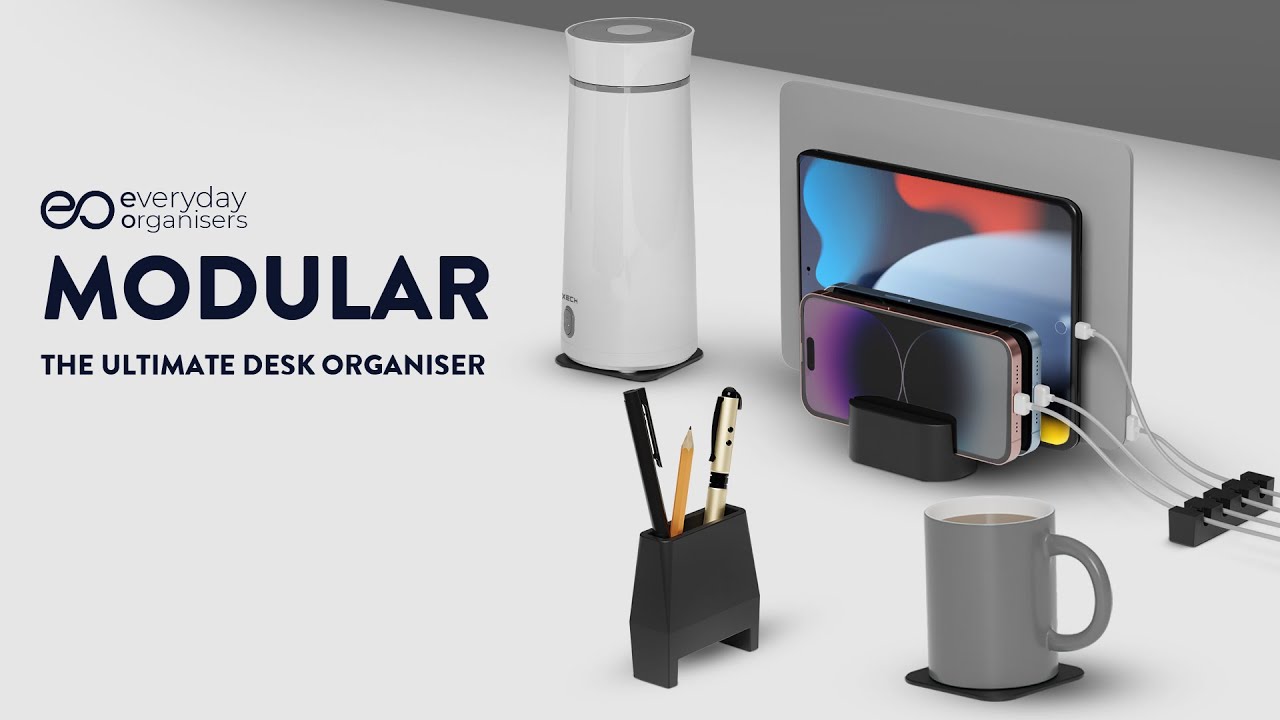 EO - Everyday Organisers | MODULAR - Vertical Laptop Stand with Cable ...