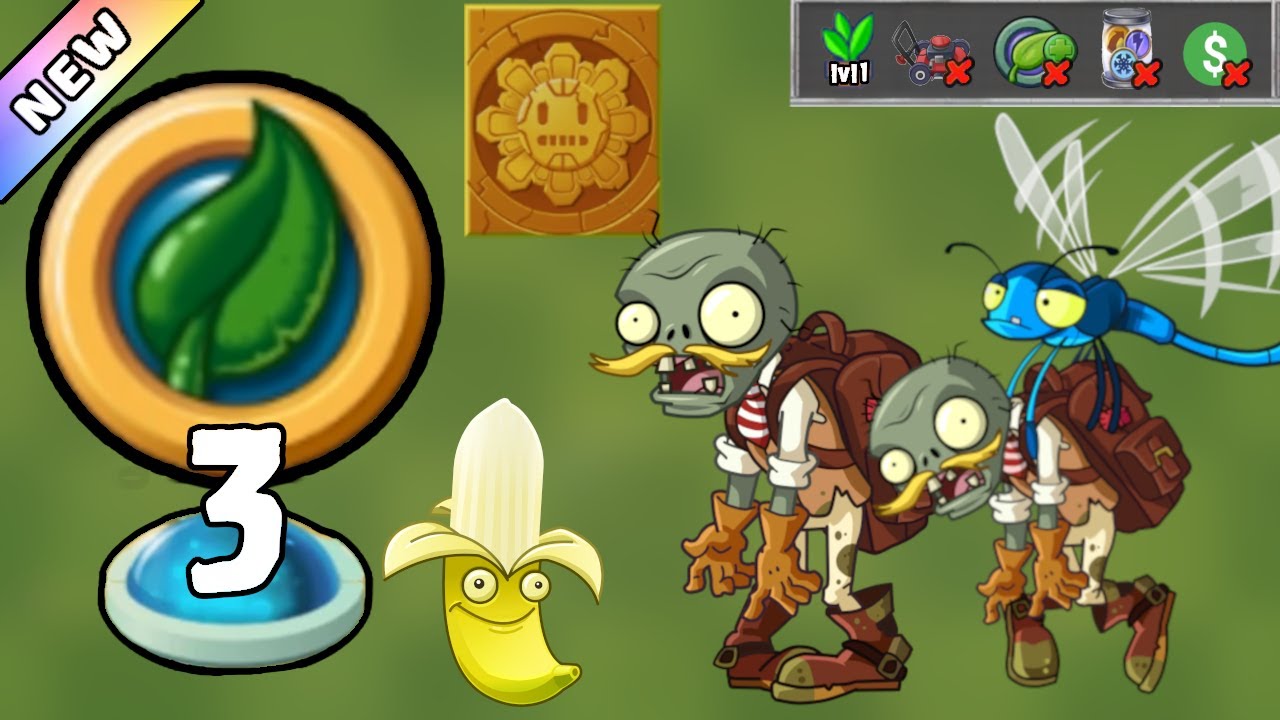 PvZ 2 - Plant of the Week Banana Launcher Level 3 [Plants Lvl 1 & No ...