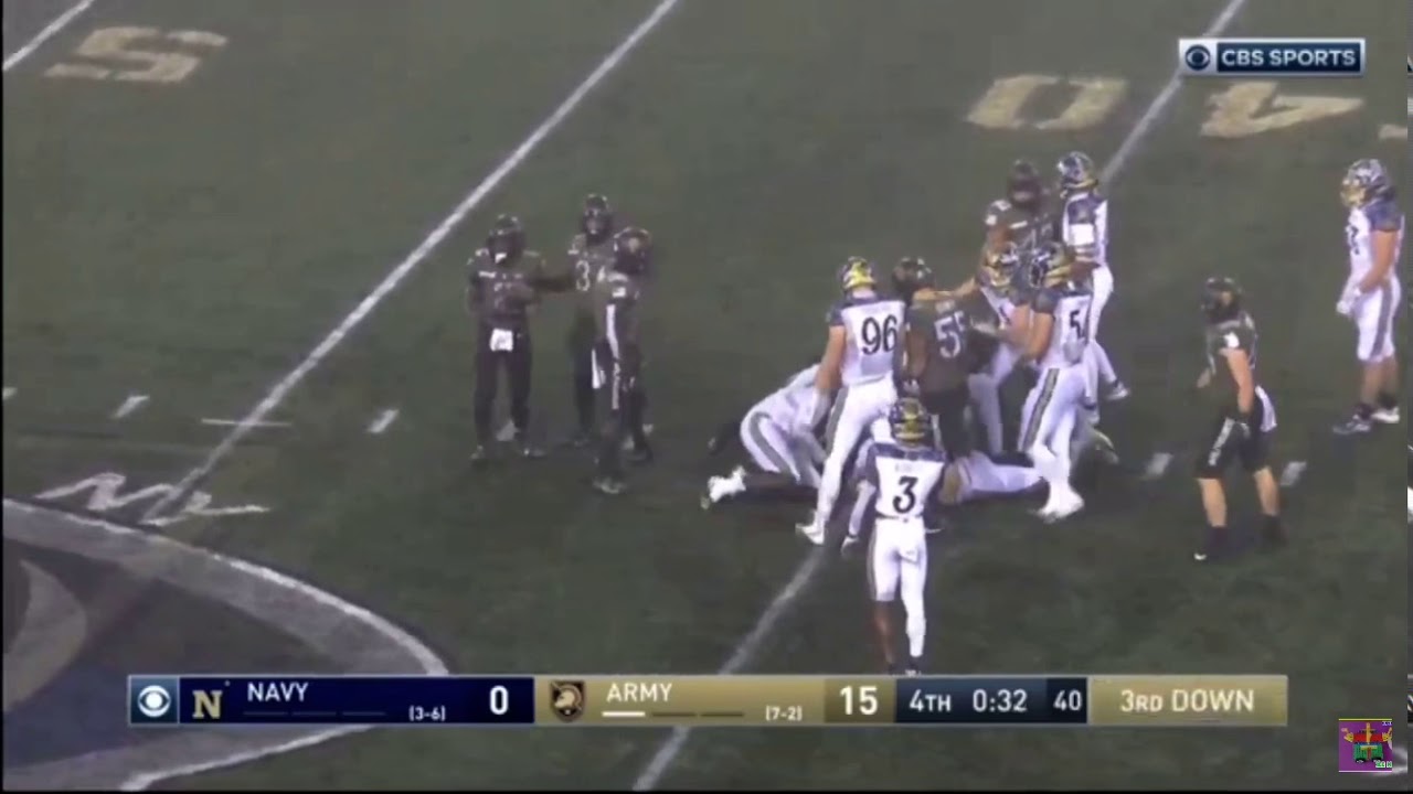 ARMY NAVY GAME 2020 FIGHT - YouTube