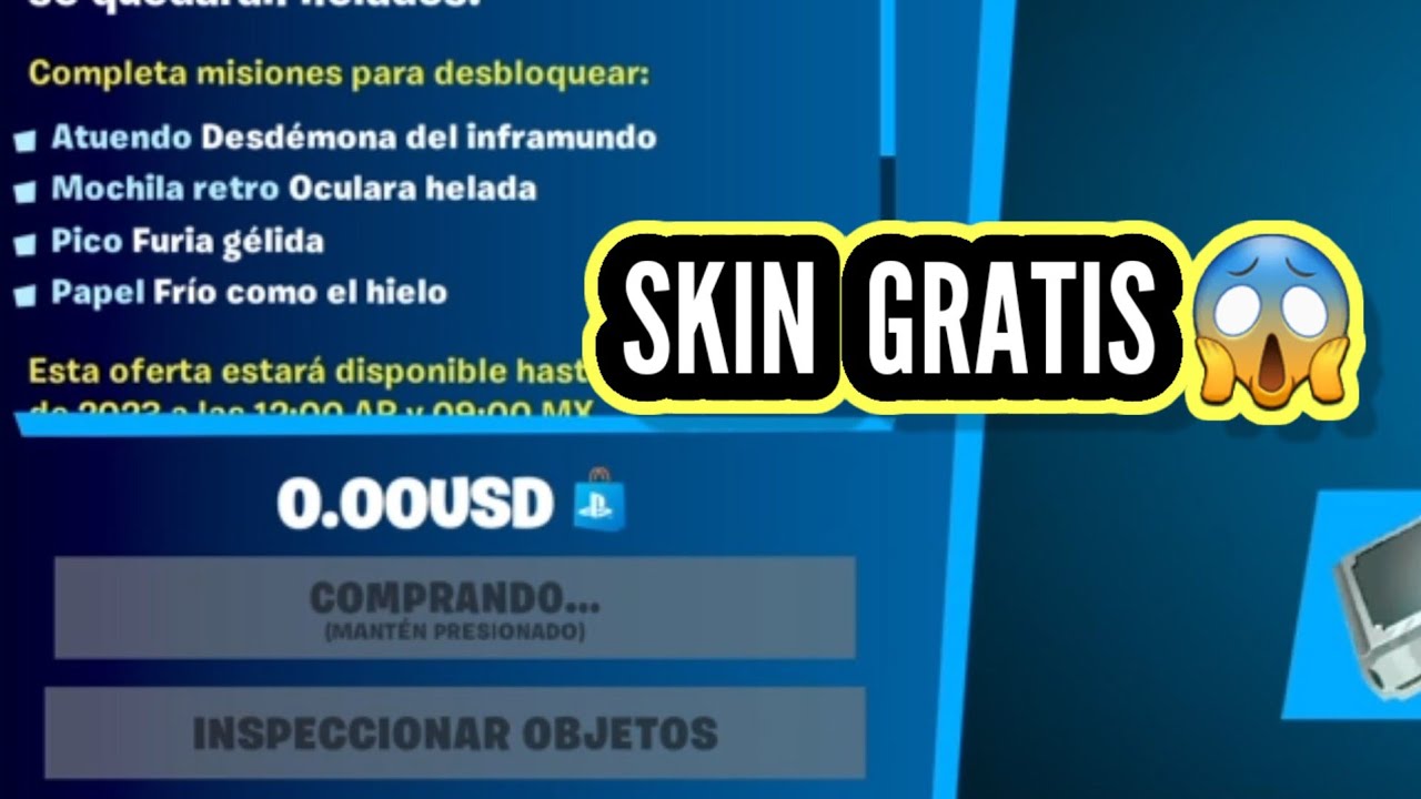 COMO CONSEGUIR GRATIS LA SKIN CÍRCULOS GELIDOS EN FORTNITE 👉 SKIN ...