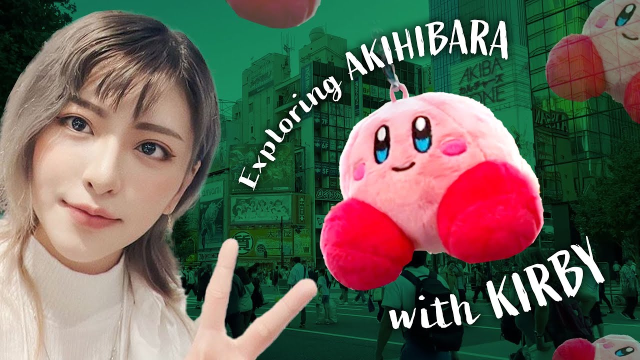 Exploring Akihabara with KIRBY! | Tokyo Game Show & Akihabara vlog ...